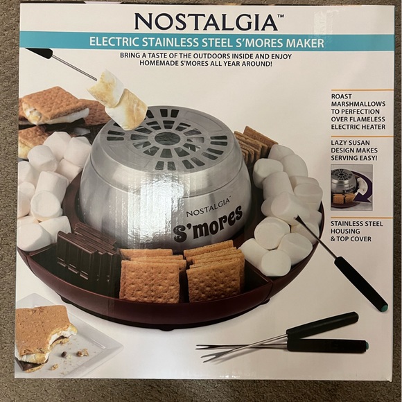 Nostalgia | Kitchen | Nostalgia Tabletop Indoor Electric Smores Maker ...